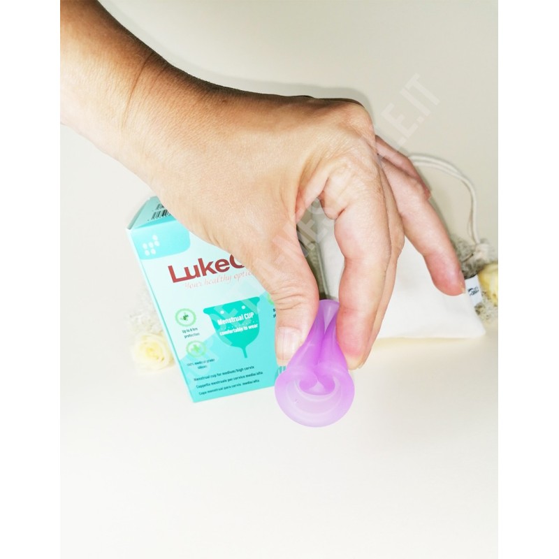 LukeCup the soft menstrual cup gentle with your bladder and rectum