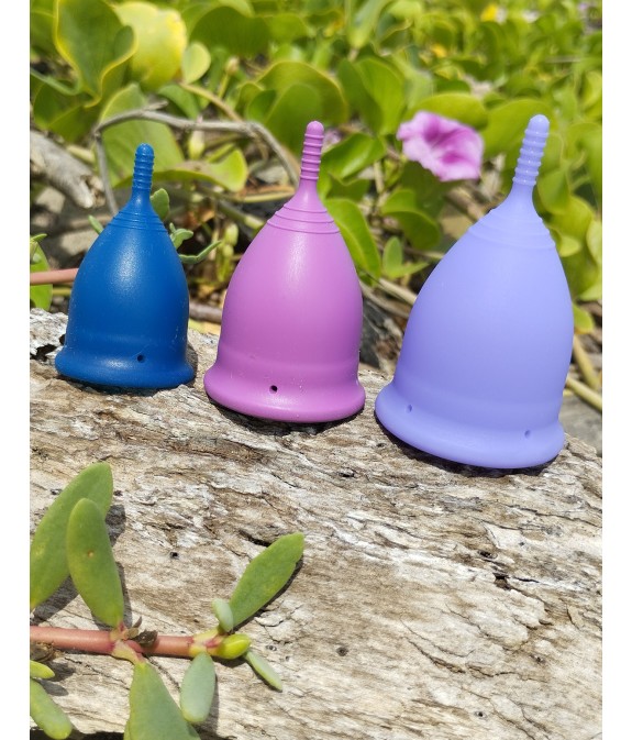 Popsy menstrual cup, soft and long cup for medium high cervix
